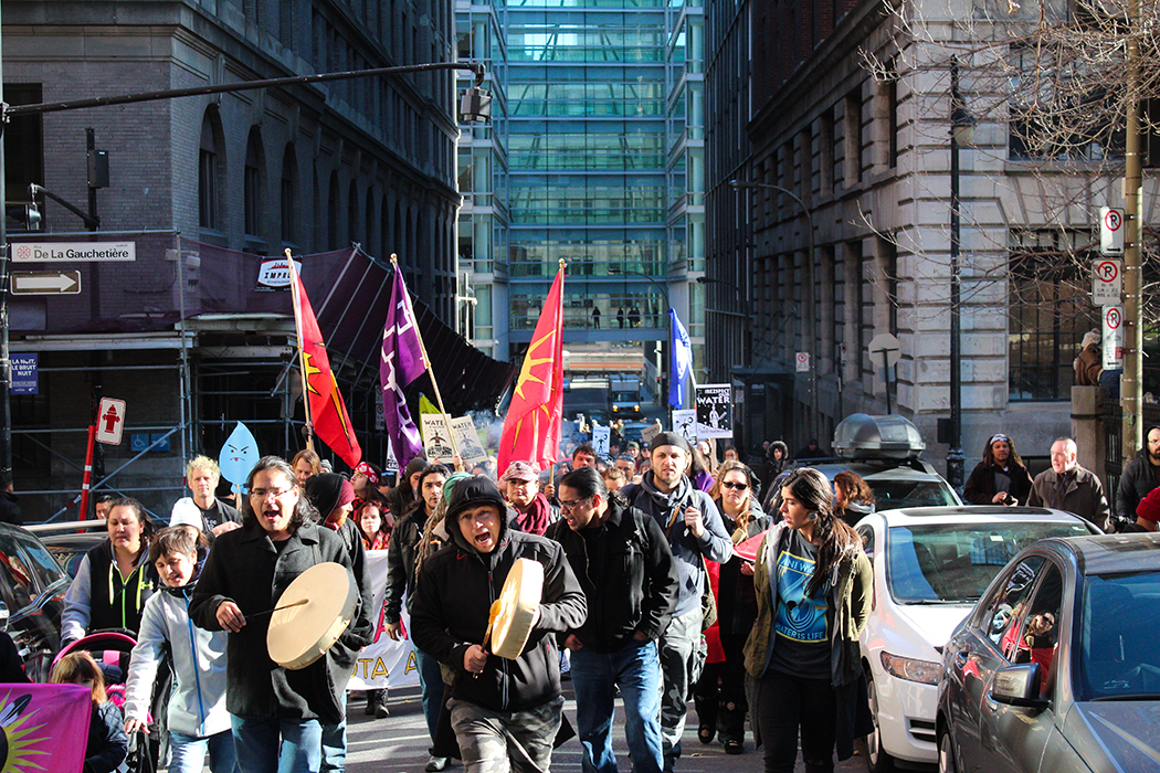 Hundreds Protest in Montreal in Solidarity With Standing Rock | News ...