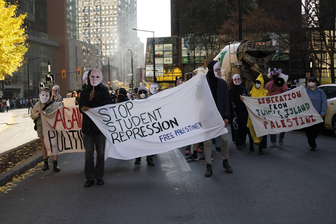 Two students arrested at “Cops Off Campus” demonstration | News – The Link