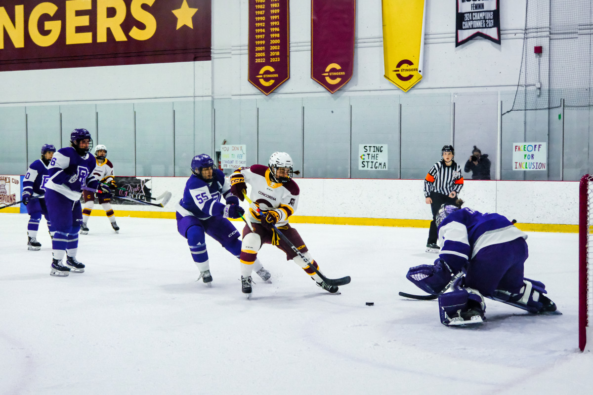 Stingers 2, Gaiters 1 (OT): Concordia earns signature win in a heated ...