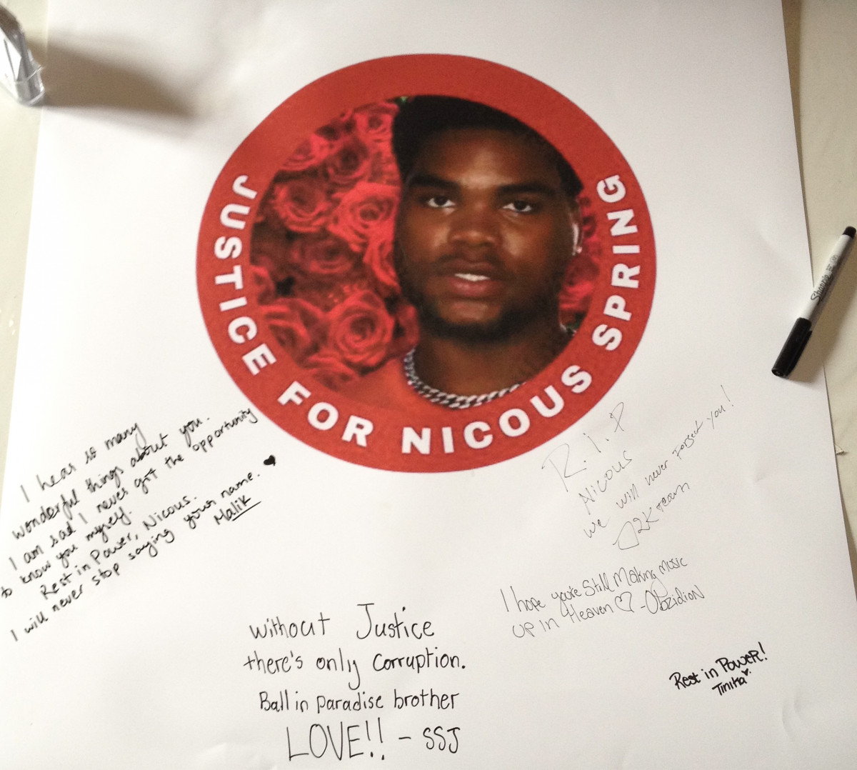 Gathering held for Nicous D’André Spring | News – The Link